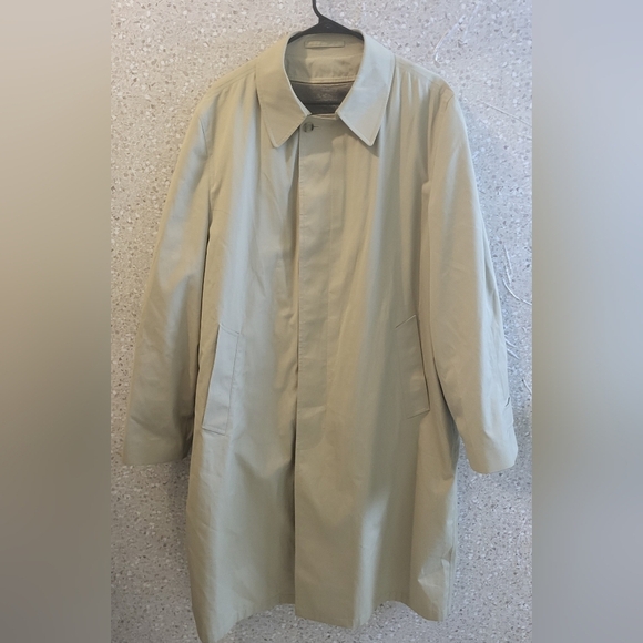 Botany 500 | Jackets & Coats | Vtgbotany 50 Usa Mens Overcoat Beige ...